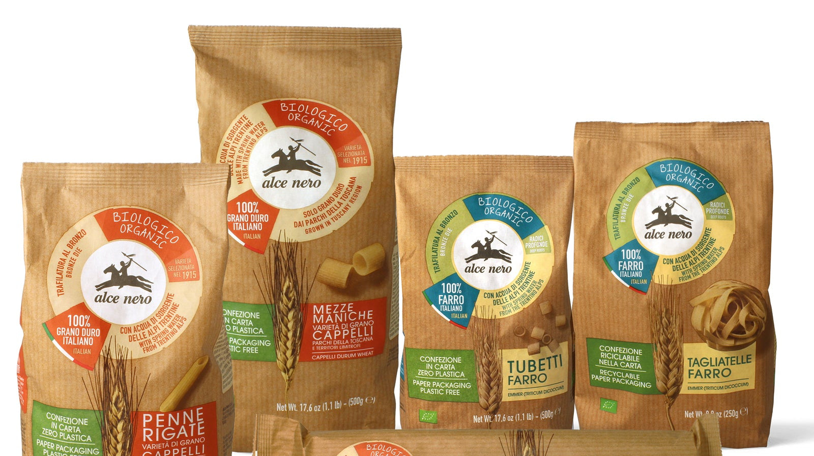 Introducing our new 100% paper pasta packaging